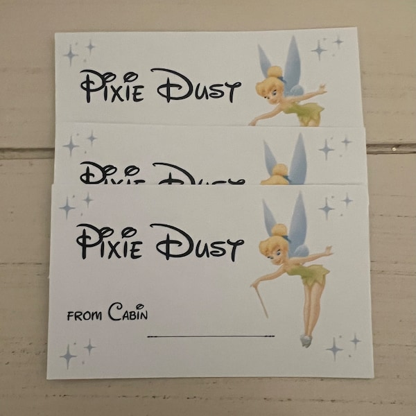 Pixie Dust Label Sticker - Etsy