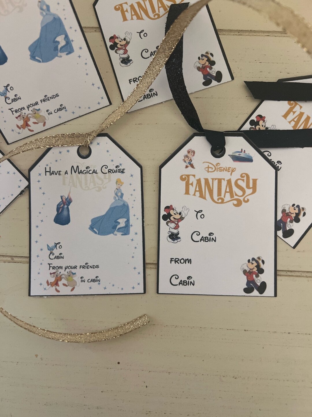 Fish Extender Tags, Pixie Dust, Tags, Disney Cruise, Mickey, Cinderella ...