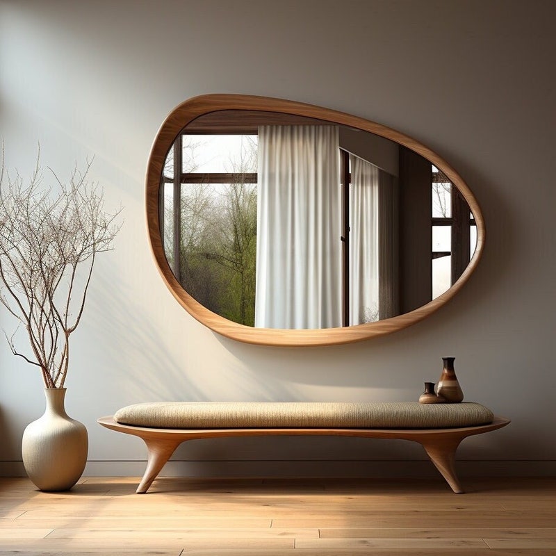 Mid Century Modern Mirror - Etsy