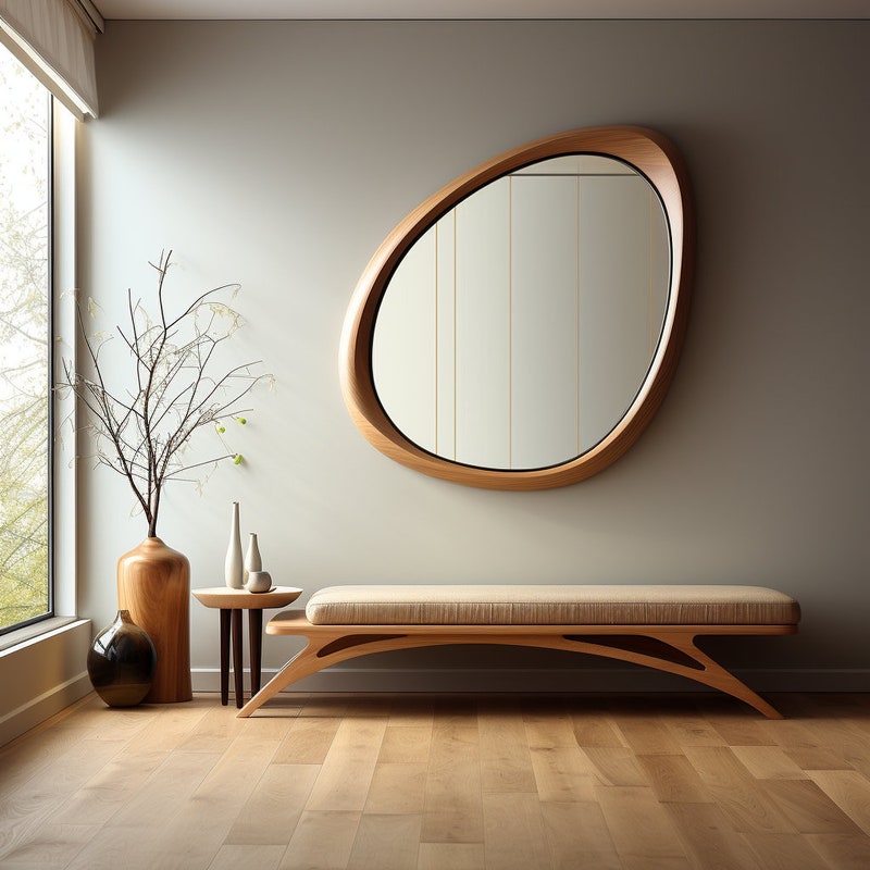 Irregular Shaped Mirror - Etsy
