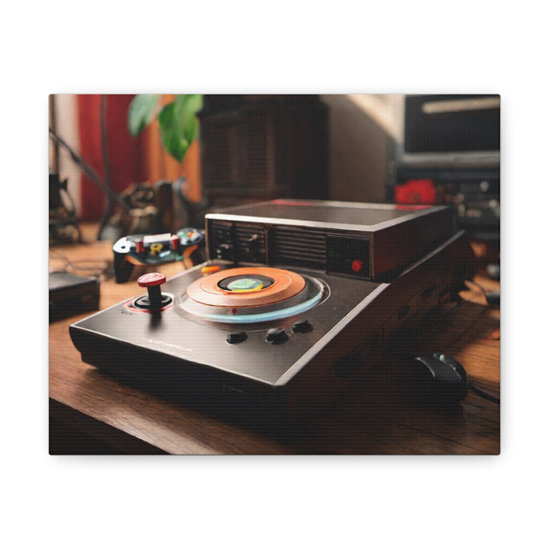 Retro Gaming Canvas Gallery Wraps - Etsy