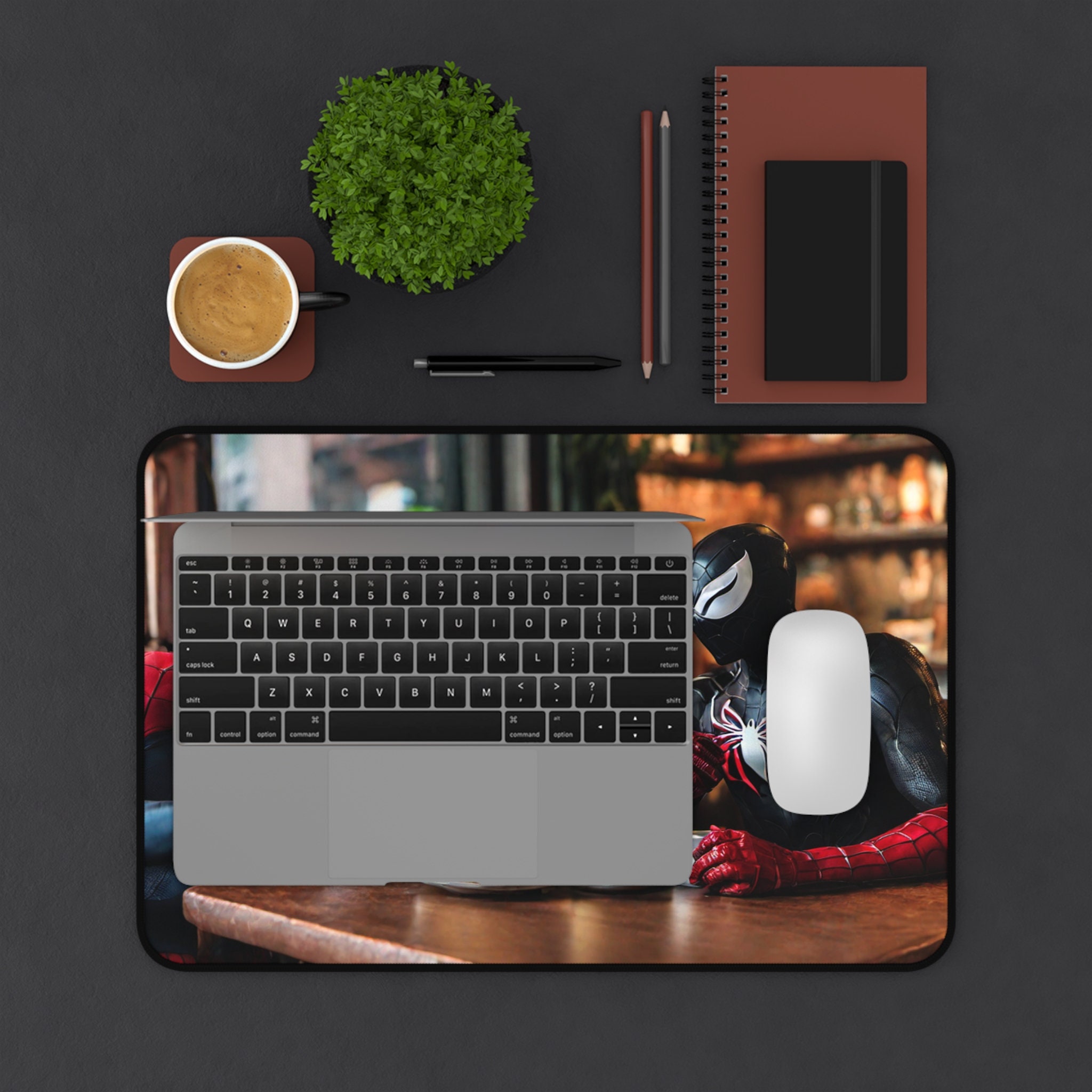 Spider-man and Venom Desk Mat - Etsy