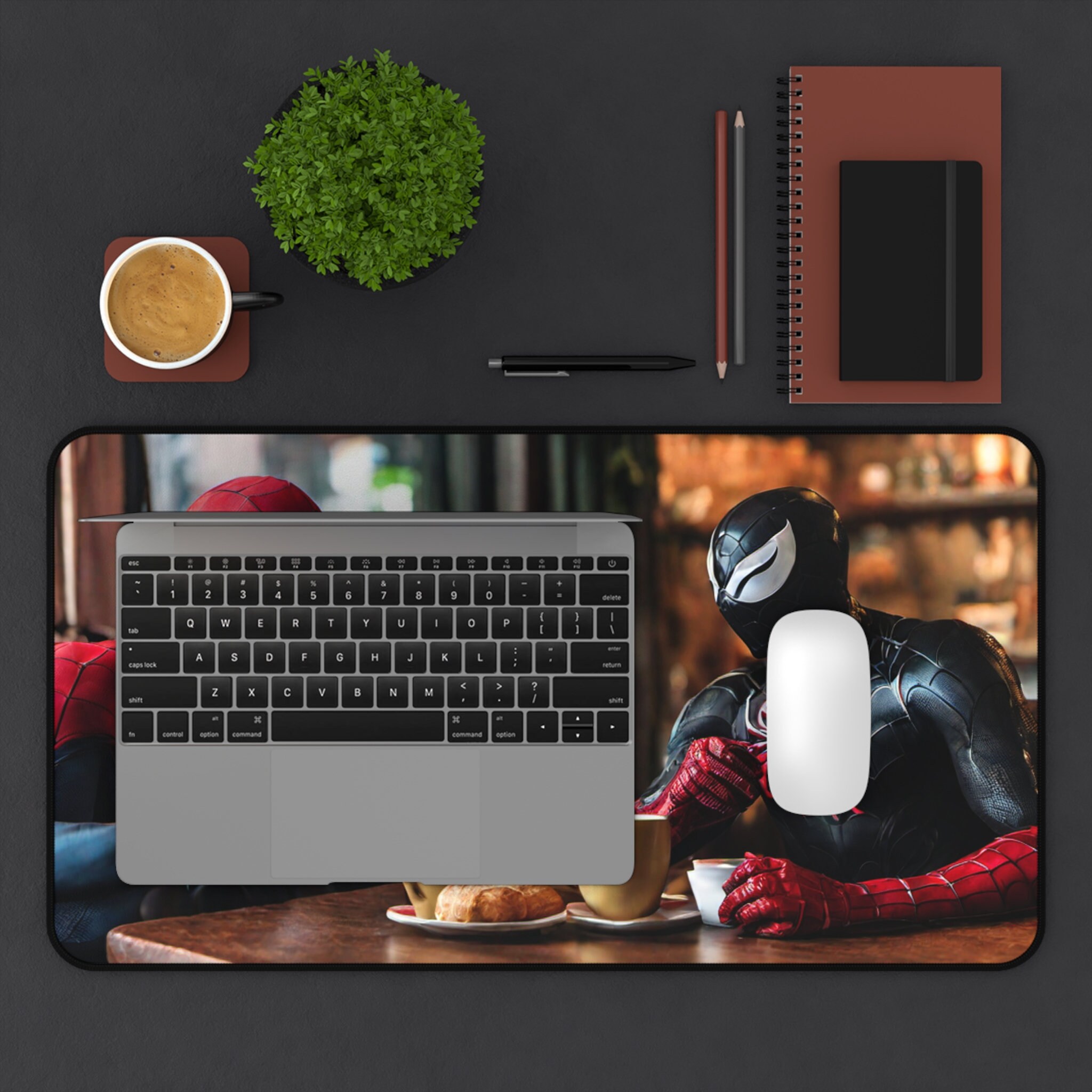 Spider-man and Venom Desk Mat - Etsy