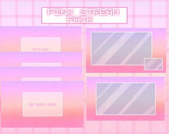 ANIMATED Twitch Overlay /stream Package / Cozy Magical Holographic ...