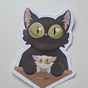 Sticker of Daijin & Sadaijin - Inspired of Suzume - Etsy