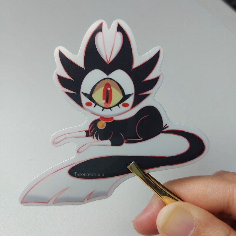 Sticker of Keekee Hazbin Hotel - Etsy
