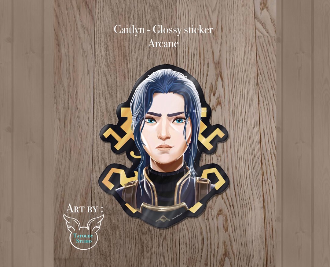 Caitlyn Sticker - Inspired of Arcane (fan Art) - Etsy