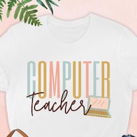 Computer Teacher Gift, Computer Teacher Wall Art, Gift for Computer ...