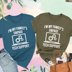 Unpaid Family Tech Support Svg - Etsy