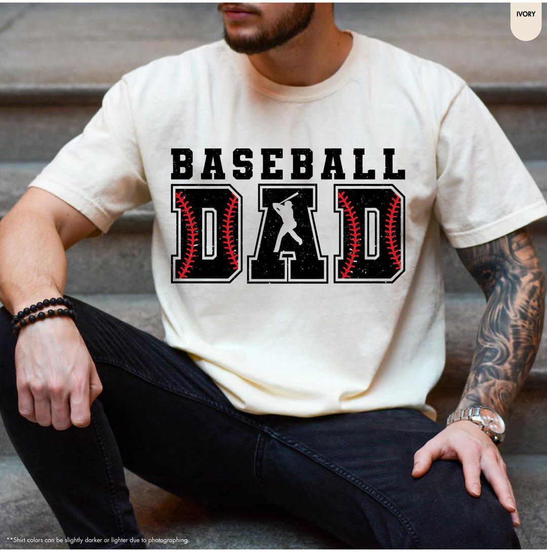 Baseball Dad Shirt, Baseball Daddy Shirt, Baseball Fathers Day Shirt ...