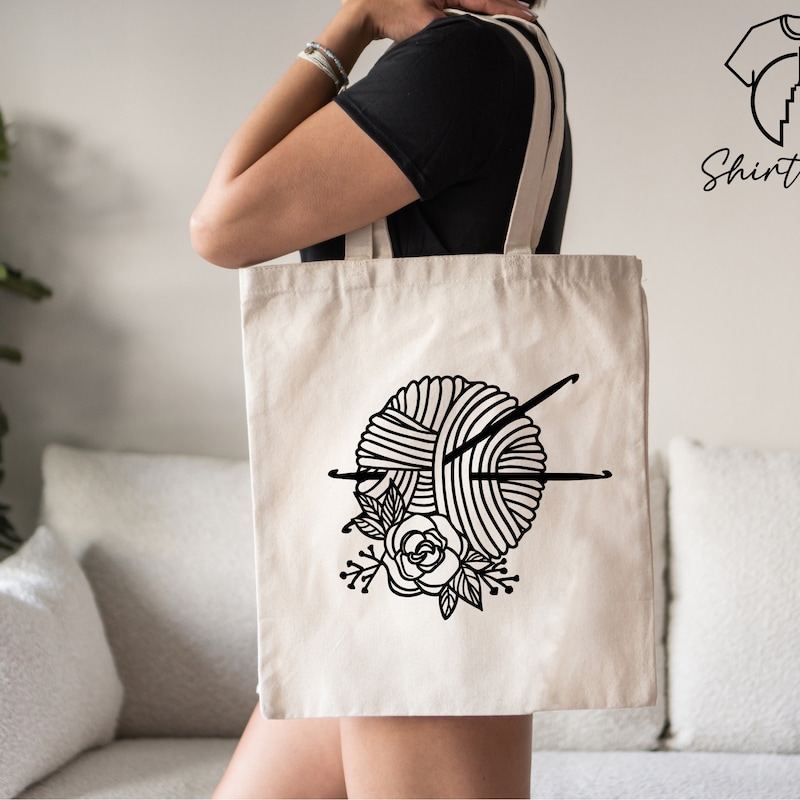 Knitting Tote - Etsy