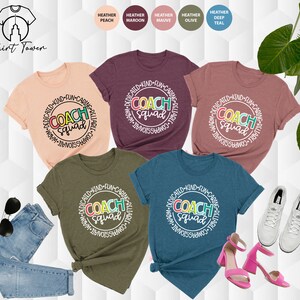 Coach Squad Shirt, Instructional Coach Shirt, Literacy Coach Shirt ...