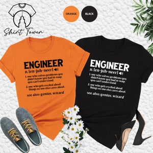 Engineer Definition Shirt, Engineer Shirt, Engineering Shirt, Engineer ...