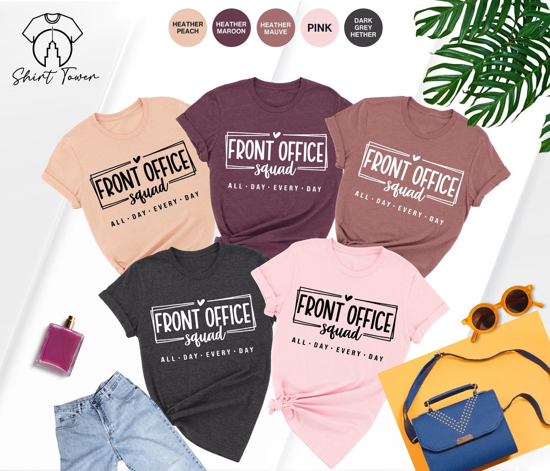 Front Office Squad Shirt, Office Crew Shirts, Office Staff Shirts ...