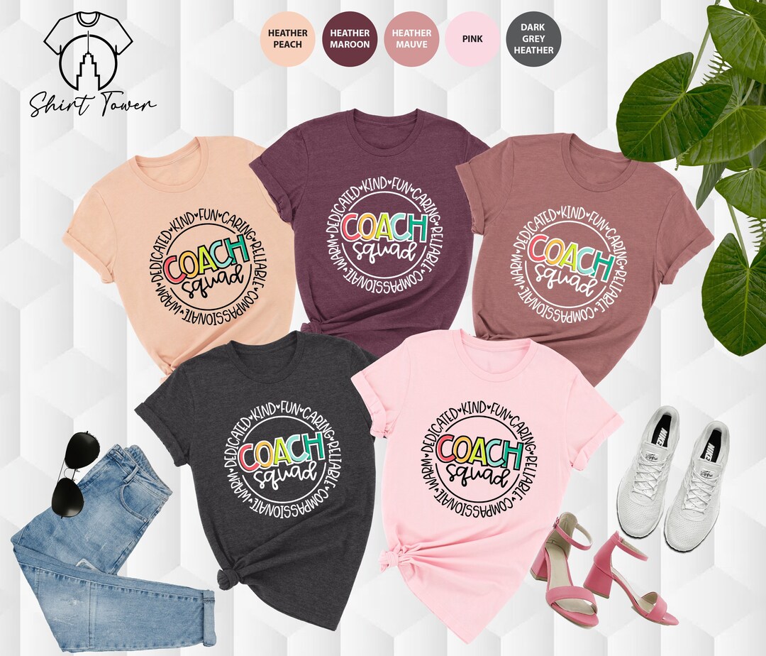 Coach Squad Shirt, Instructional Coach Shirt, Literacy Coach Shirt ...