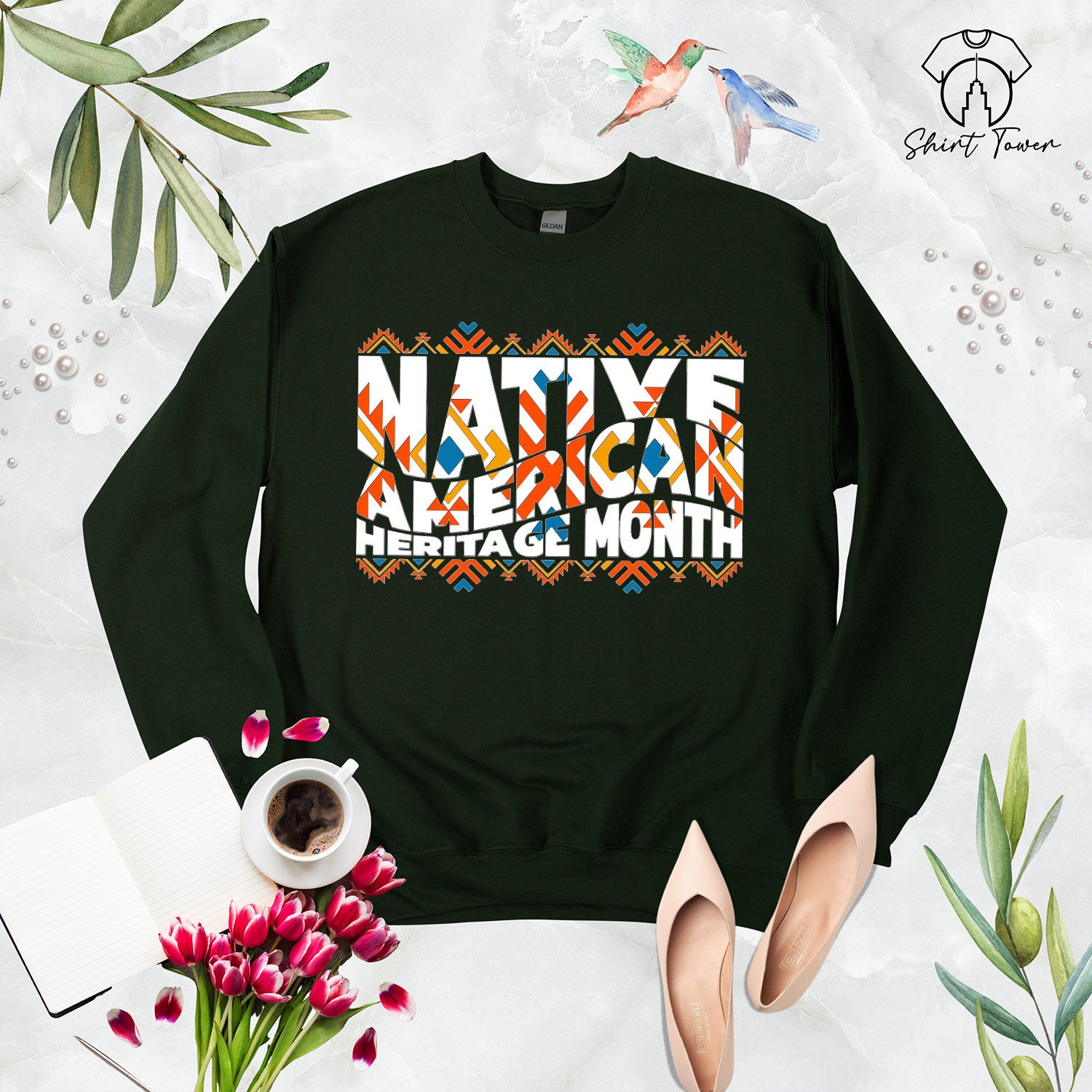 Native American Heritage Month Sweatshirt, American History Sweatshirt ...