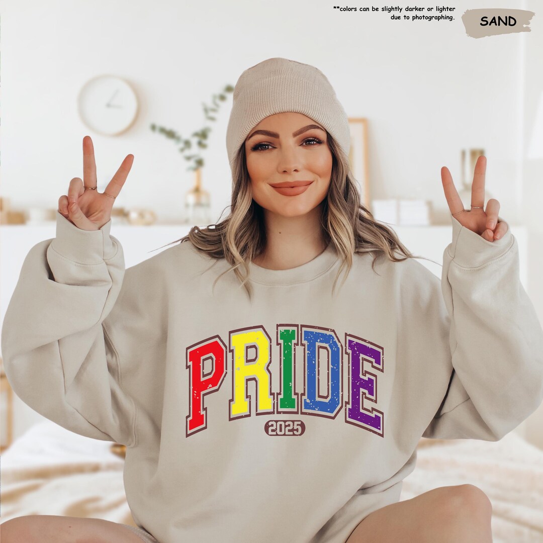 Pride 2025 Sweatshirt, Pride Sweatshirt,lgbtq Sweater,lesbian Sweater ...