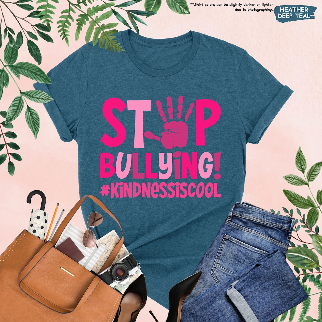 Stop Bullying Shirt, Anti Bullying Shirt, Kindness Shirt, Pink Day ...