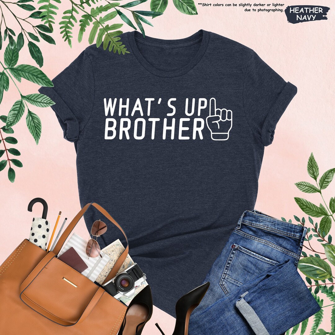 What's Up Brother Shirt, Sketch Streamer Shirt, Trendy Shirt, Gamer ...