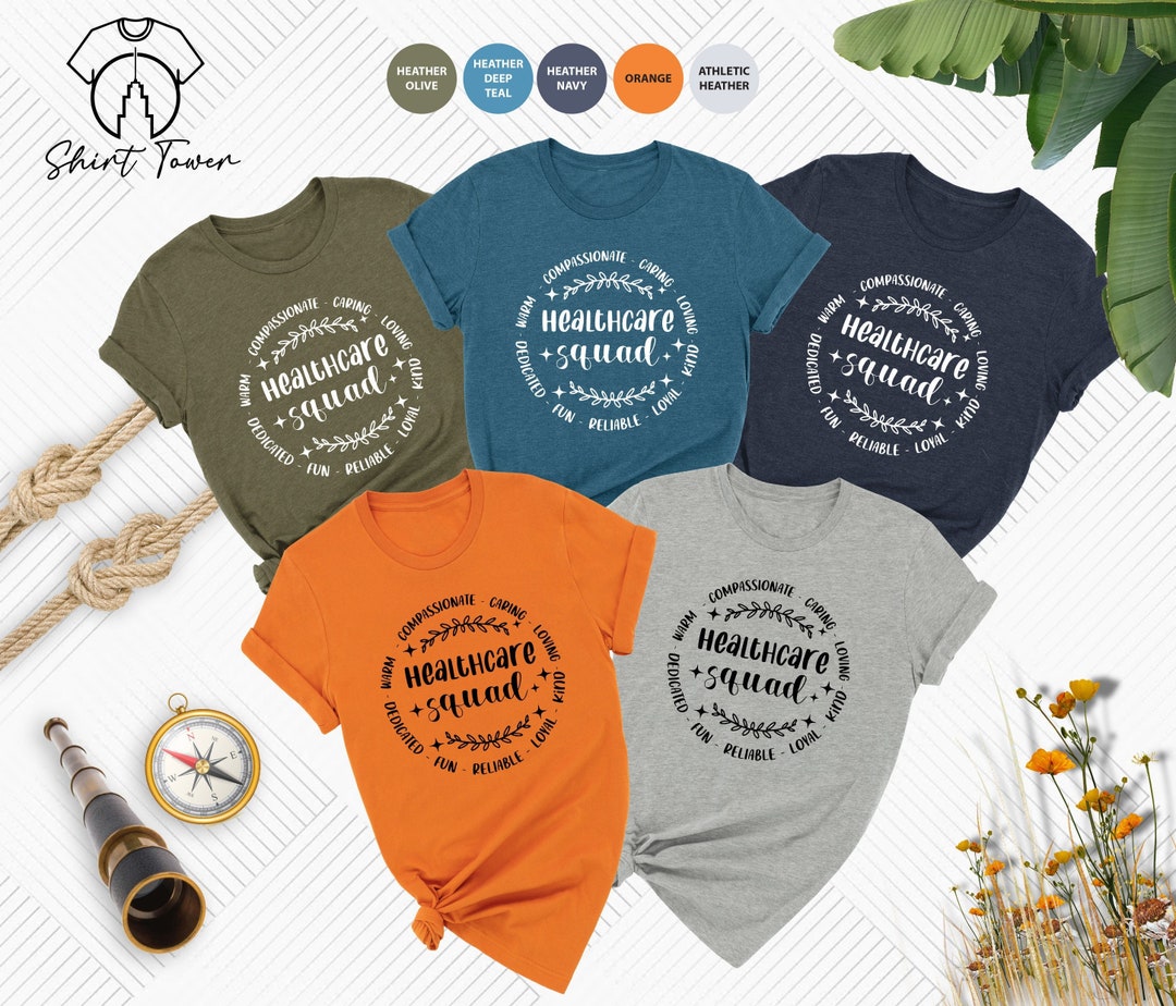 Healthcare Squad Shirts, Health Care Worker Shirt, HCA Shirt,home ...