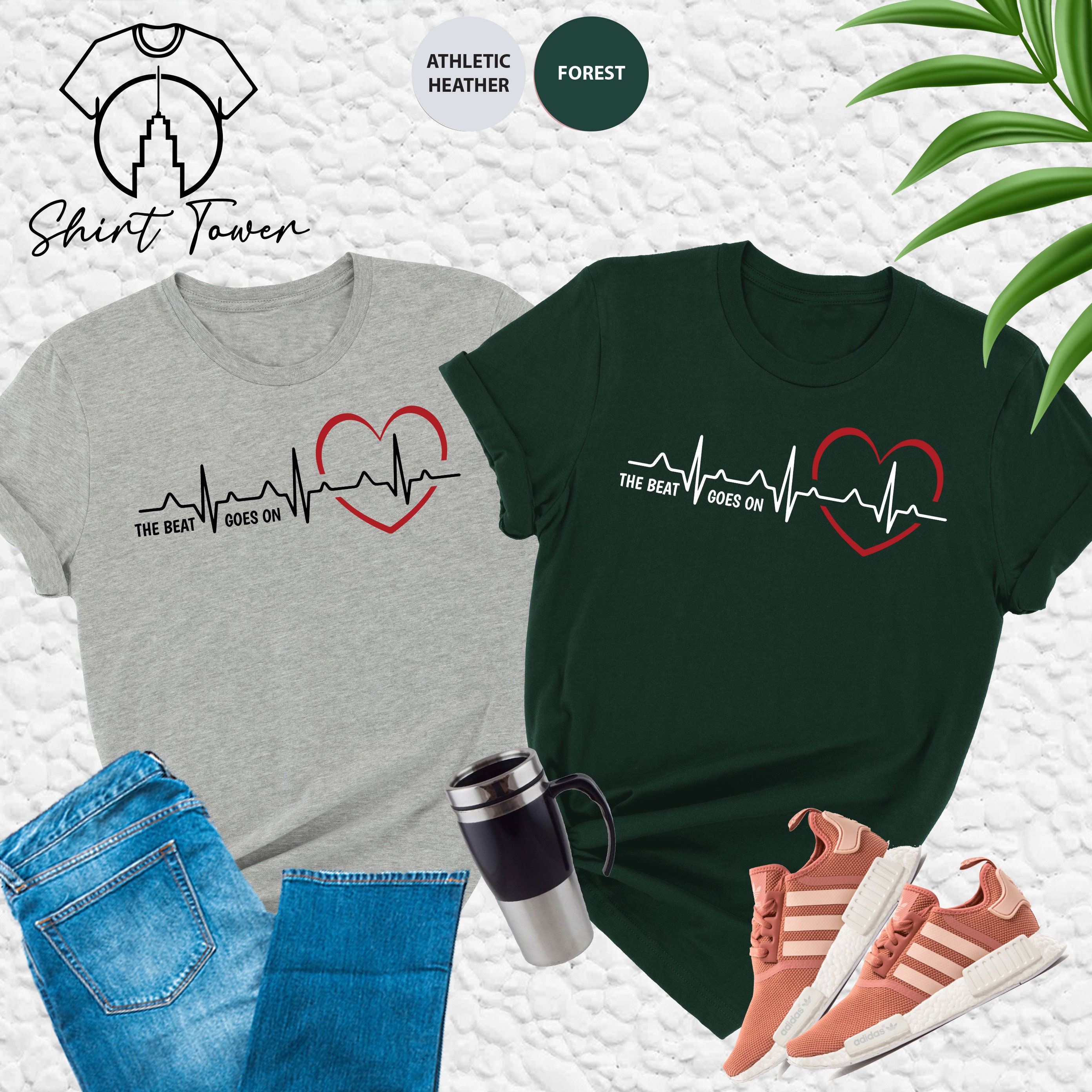 The Beat Goes on Shirt,heart Beat Shirt,heart Surgery Shirt,heart ...