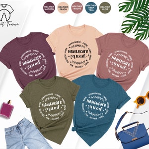 Healthcare Squad Shirts, Health Care Worker Shirt, HCA Shirt,home ...