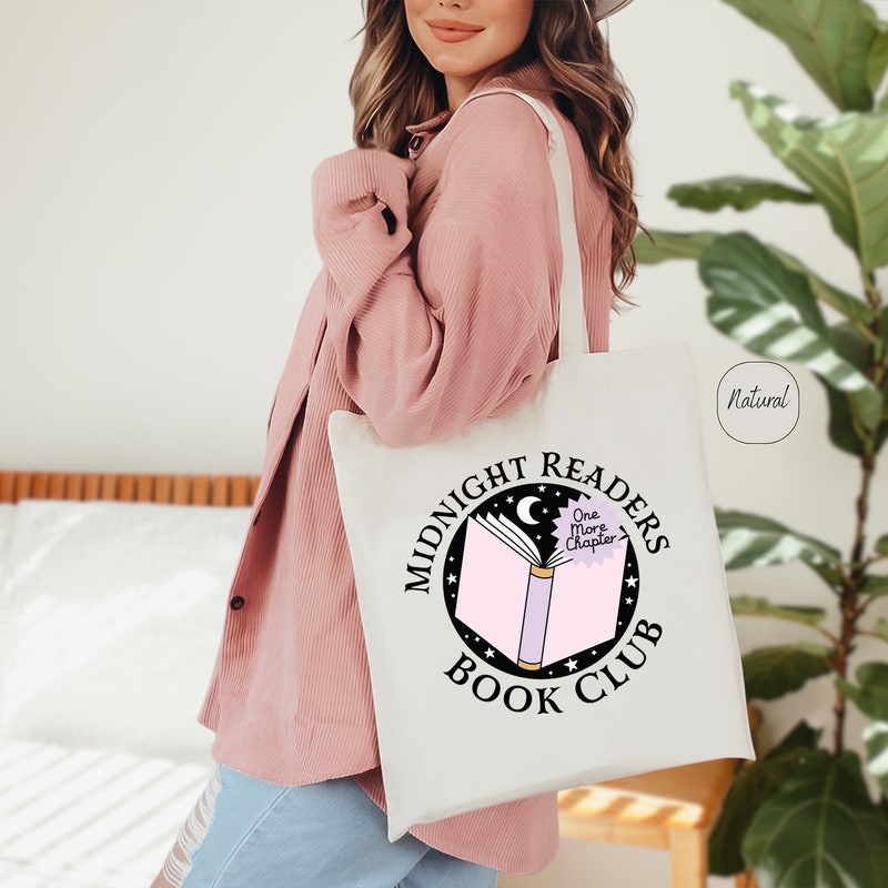 Book Club Tote Bags - Etsy