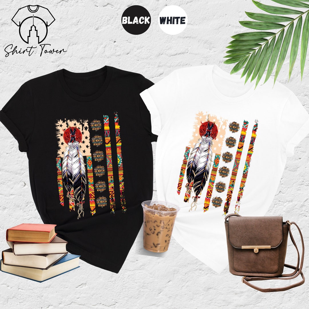 Native American Flag Shirt, Native American Shirt, Indigenous American ...