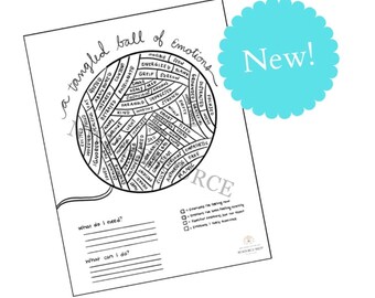 Tangled Ball of Emotions: Mindfulness Tool for Art Therapists Mental ...