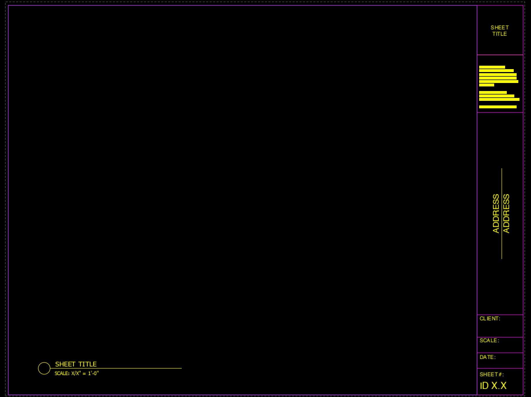 Autocad Template for Interior Designers - Etsy