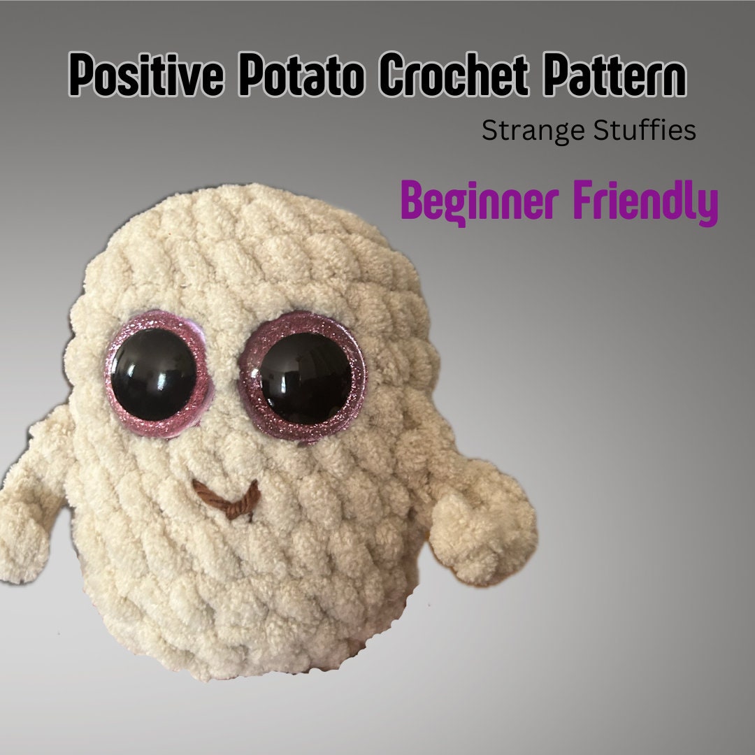 Positive Potato Crochet Pattern - Etsy