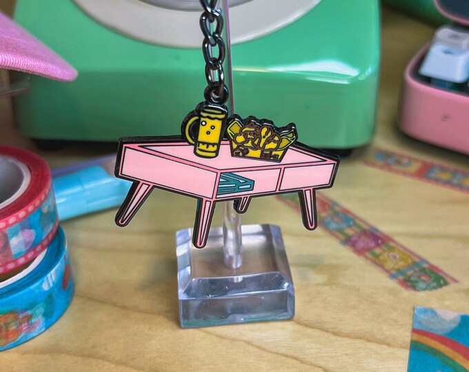 K-drama Chimaek Keychain|2.5" Cute Hard Enamel Keychain|gift for K ...