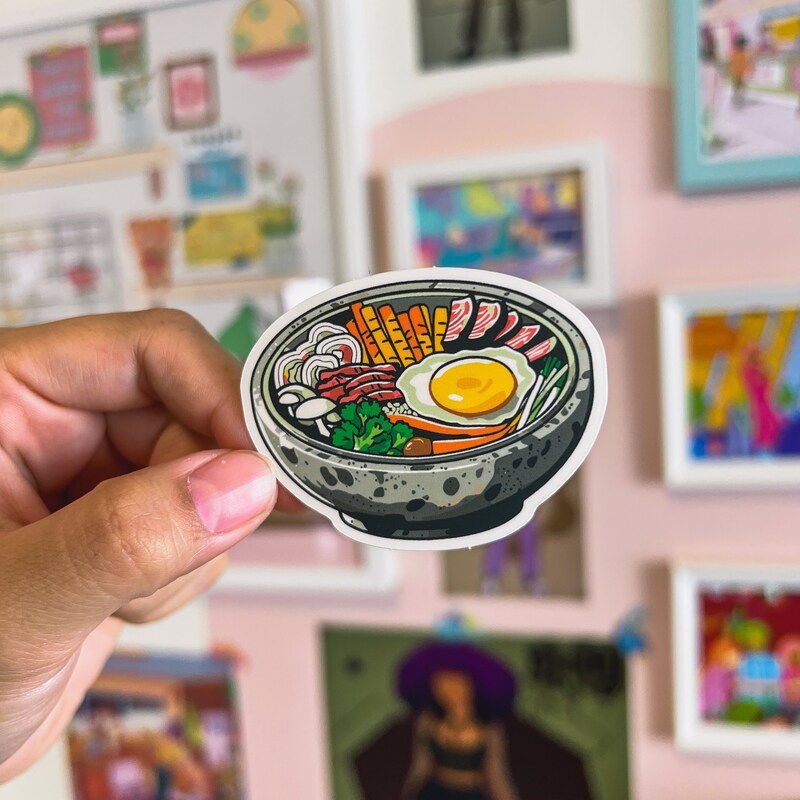 Cute Korean Food Stickers - Etsy