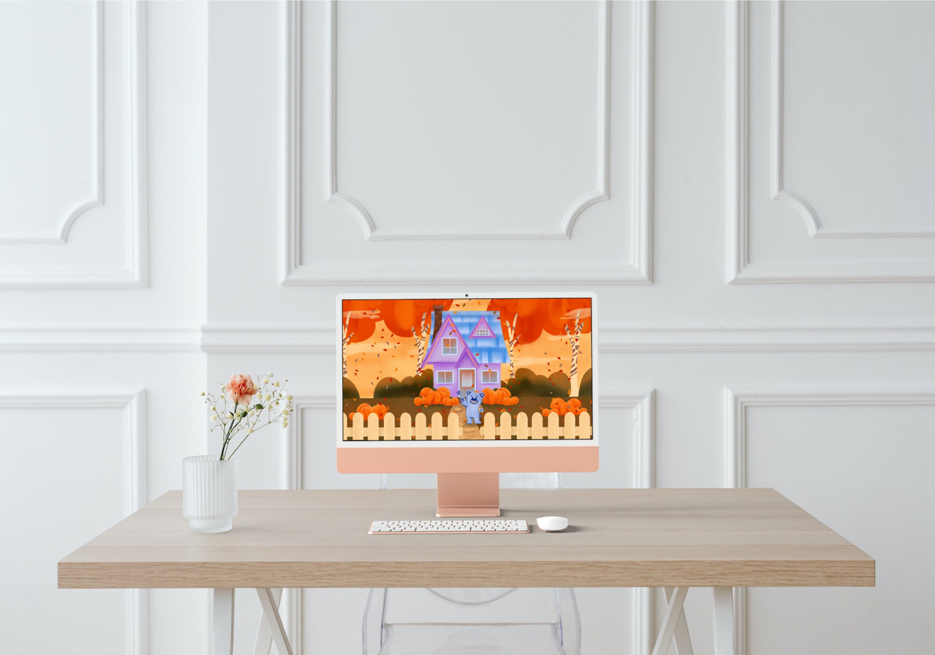 Ry's Fall House Wallpaper Imac Wallpaper Cute Fall Wallpaper Desktop ...