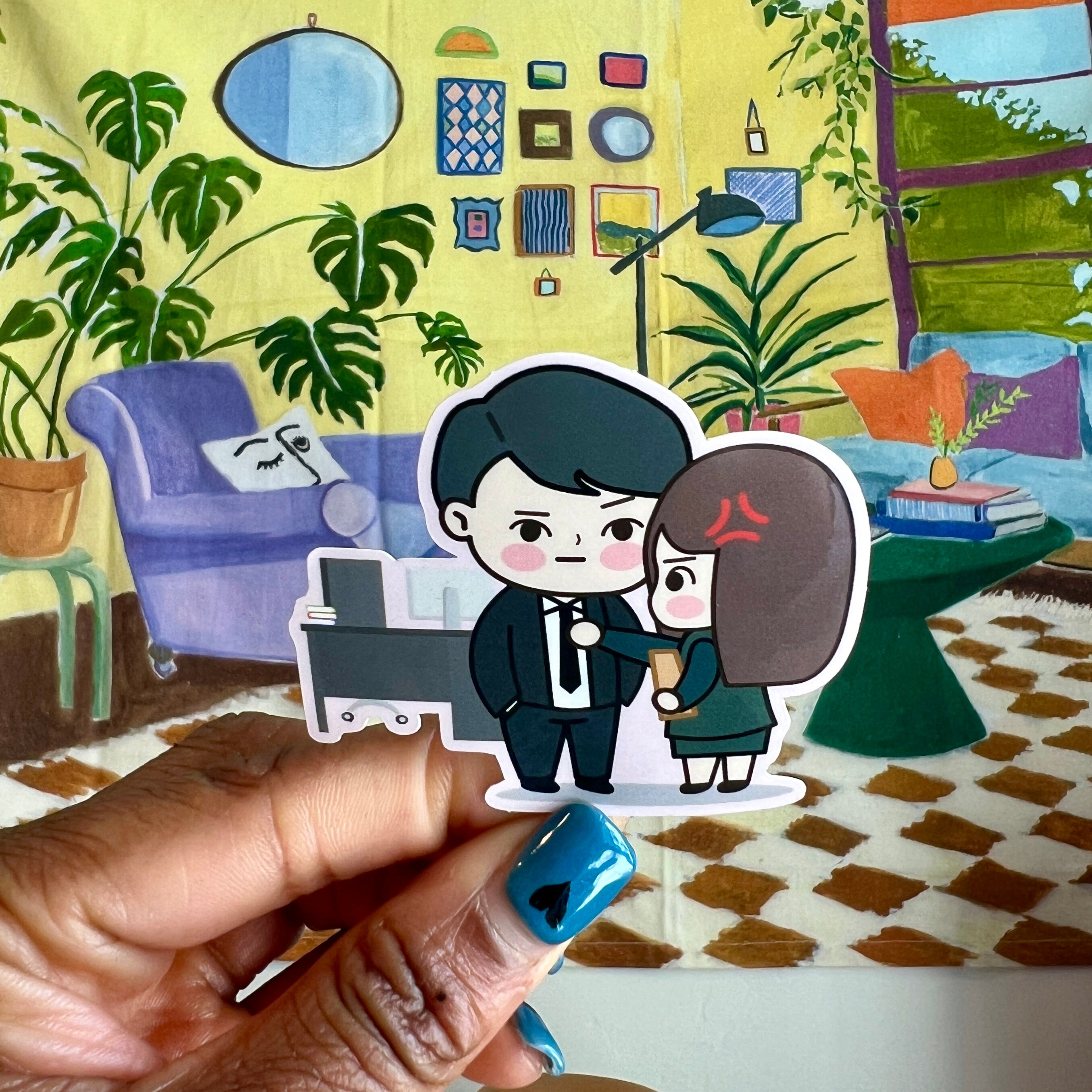 What's Wrong With Secretary Kim Sticker Cute Kdrama - Etsy