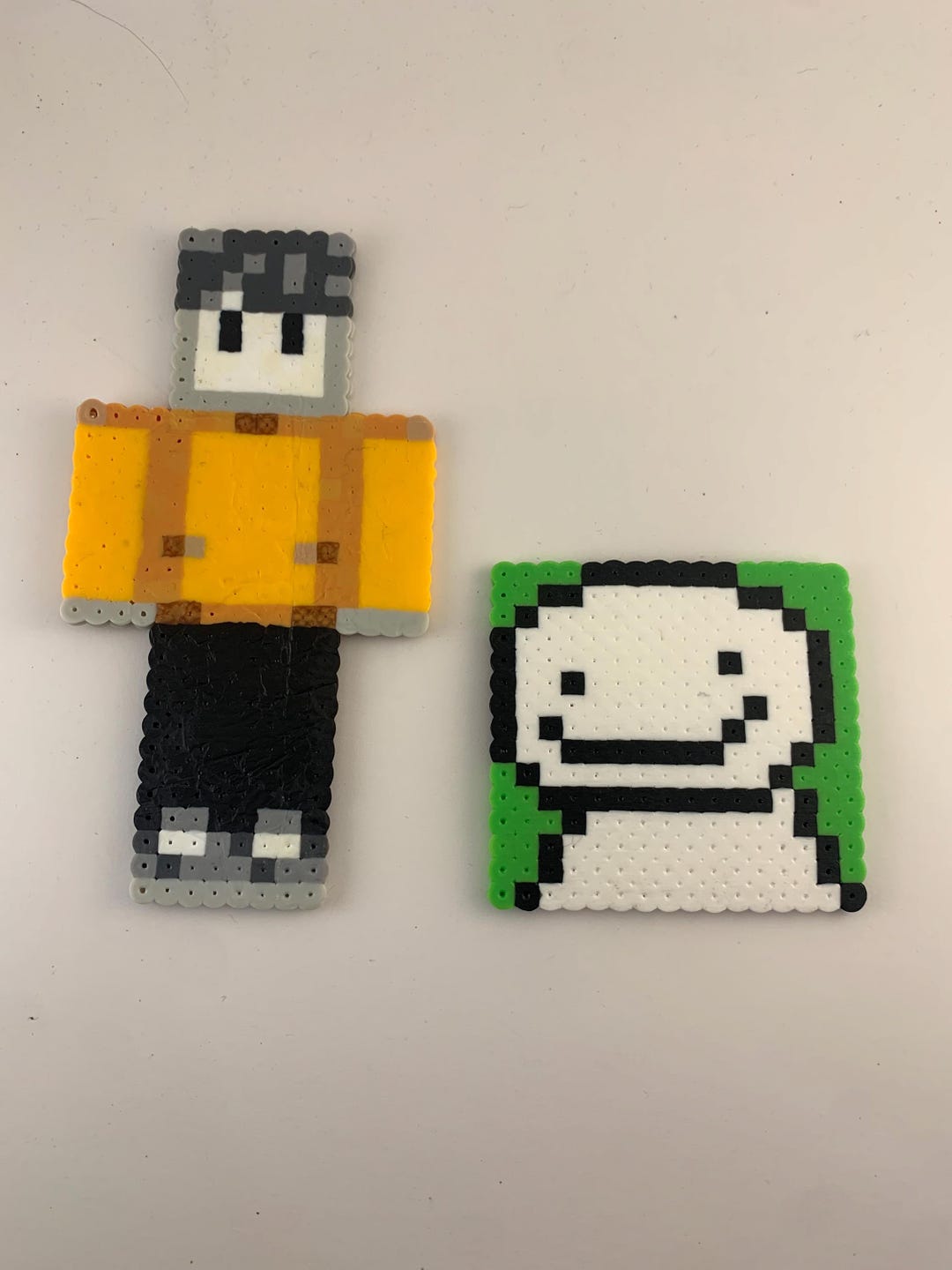 Ghostbur and Dream Perler Bead Art Bundle - Etsy