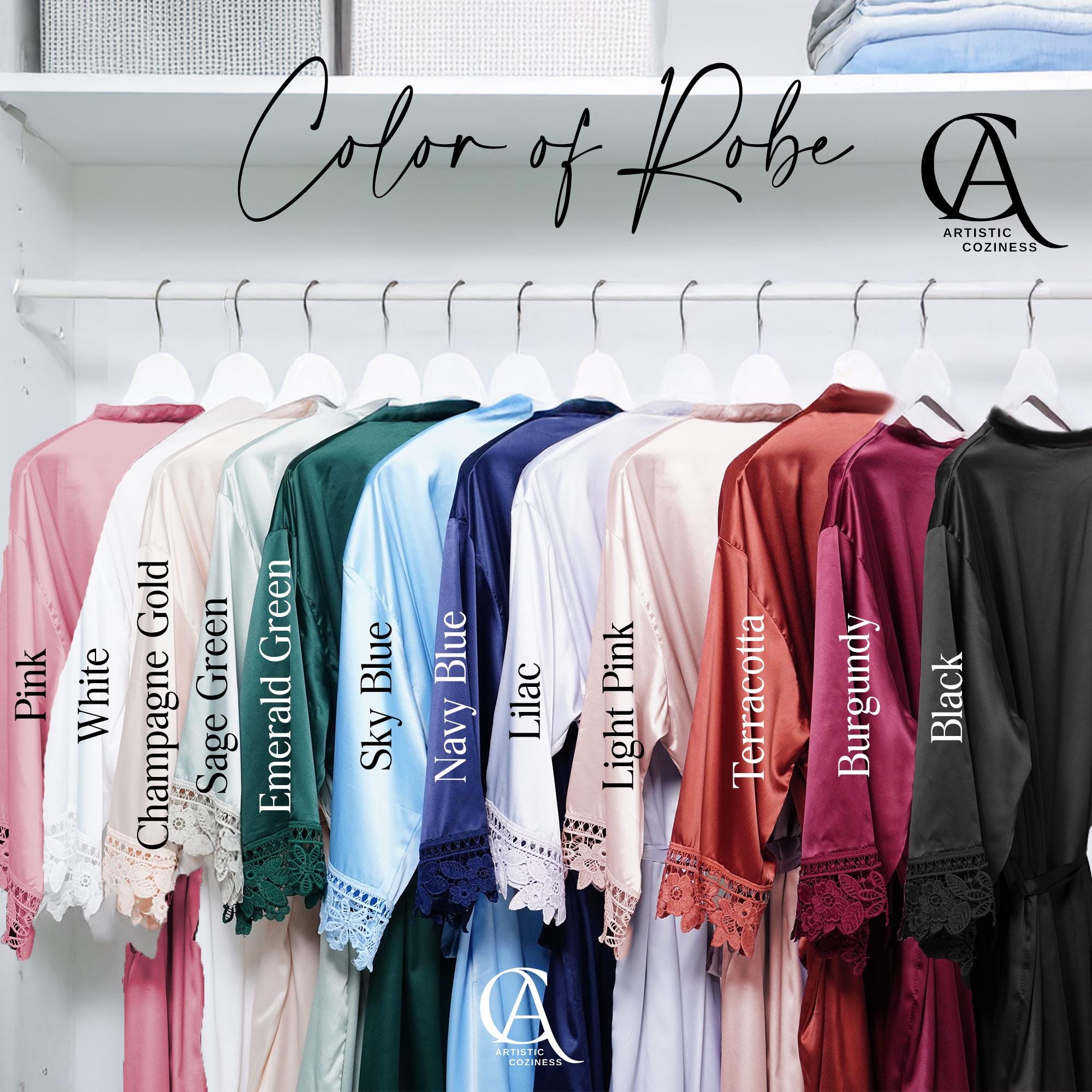 Personalized Extra Long Robes, Long Bridal Robes, Bridesmaid Proposal ...