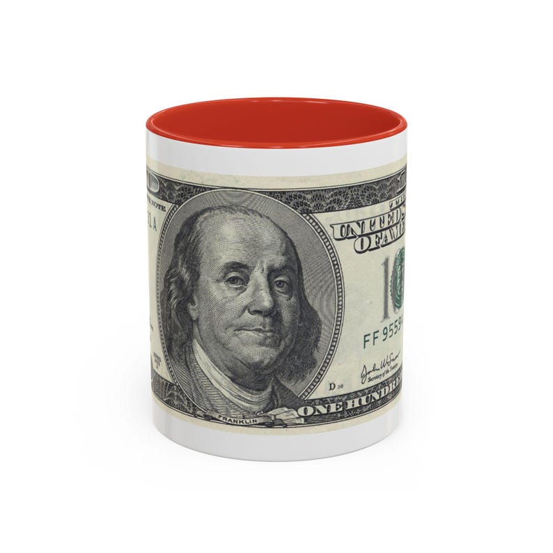 Money Mug, 11oz - 100 Dollar Bill - Etsy