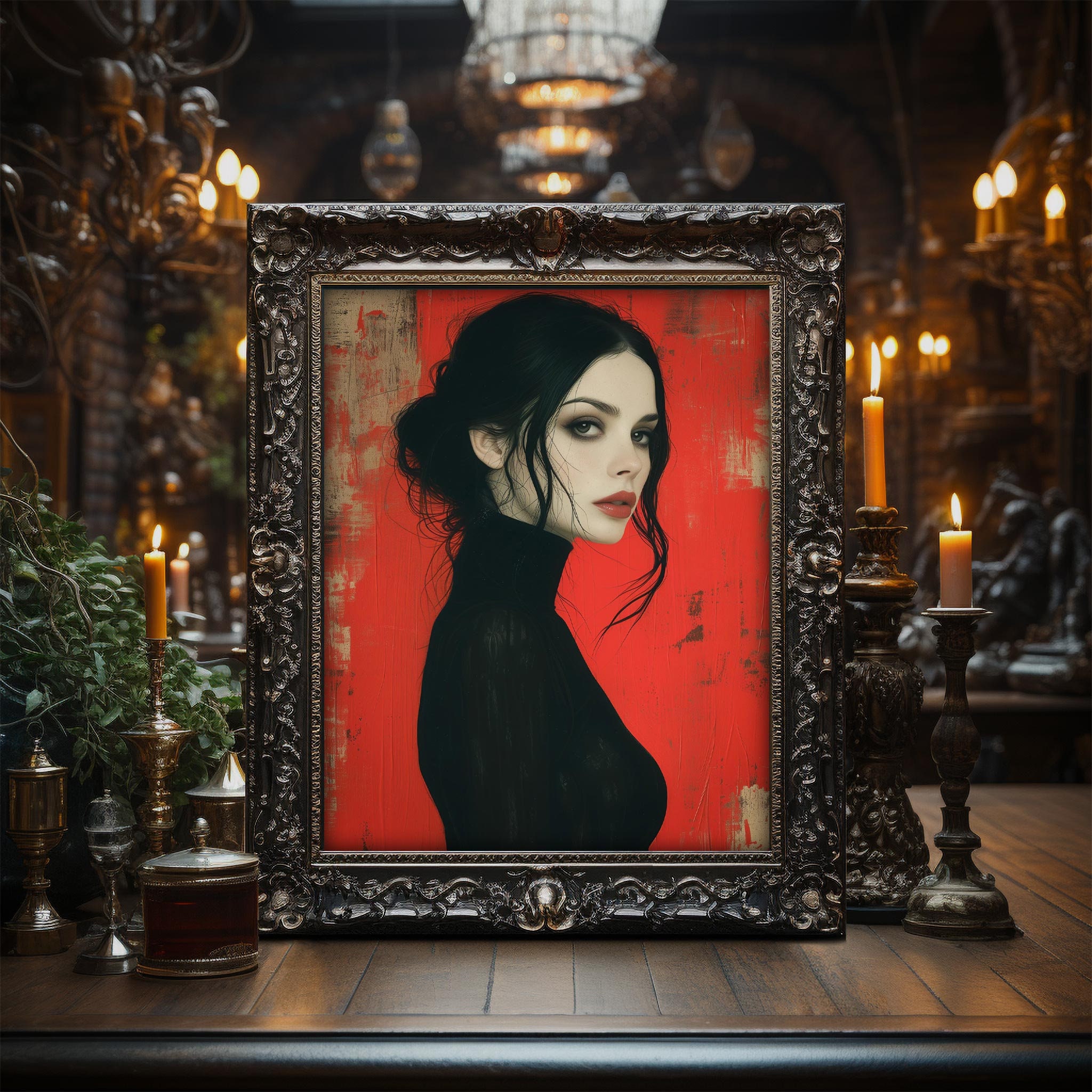 It's Time to Go Dark Academia Wall Art Print Gothic Wall Decor - Etsy