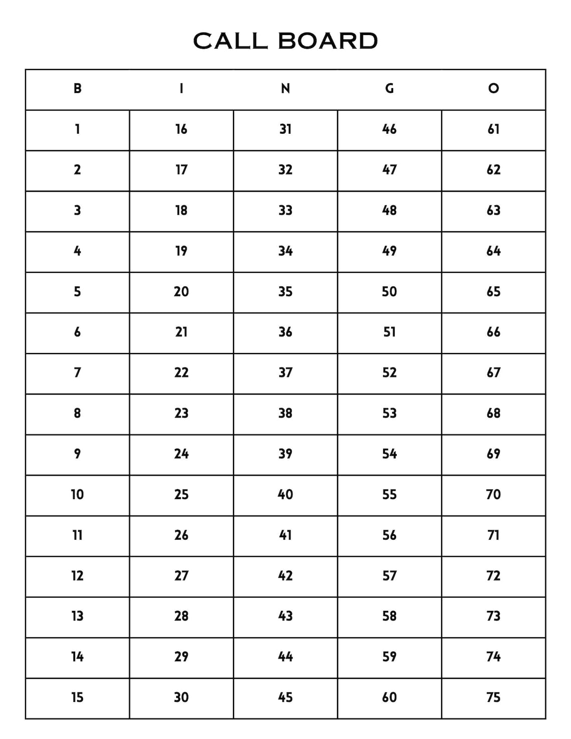 600 Simple Yellow Bingo Cards Pack - Bright, Cheerful Party Game - 1/2 ...