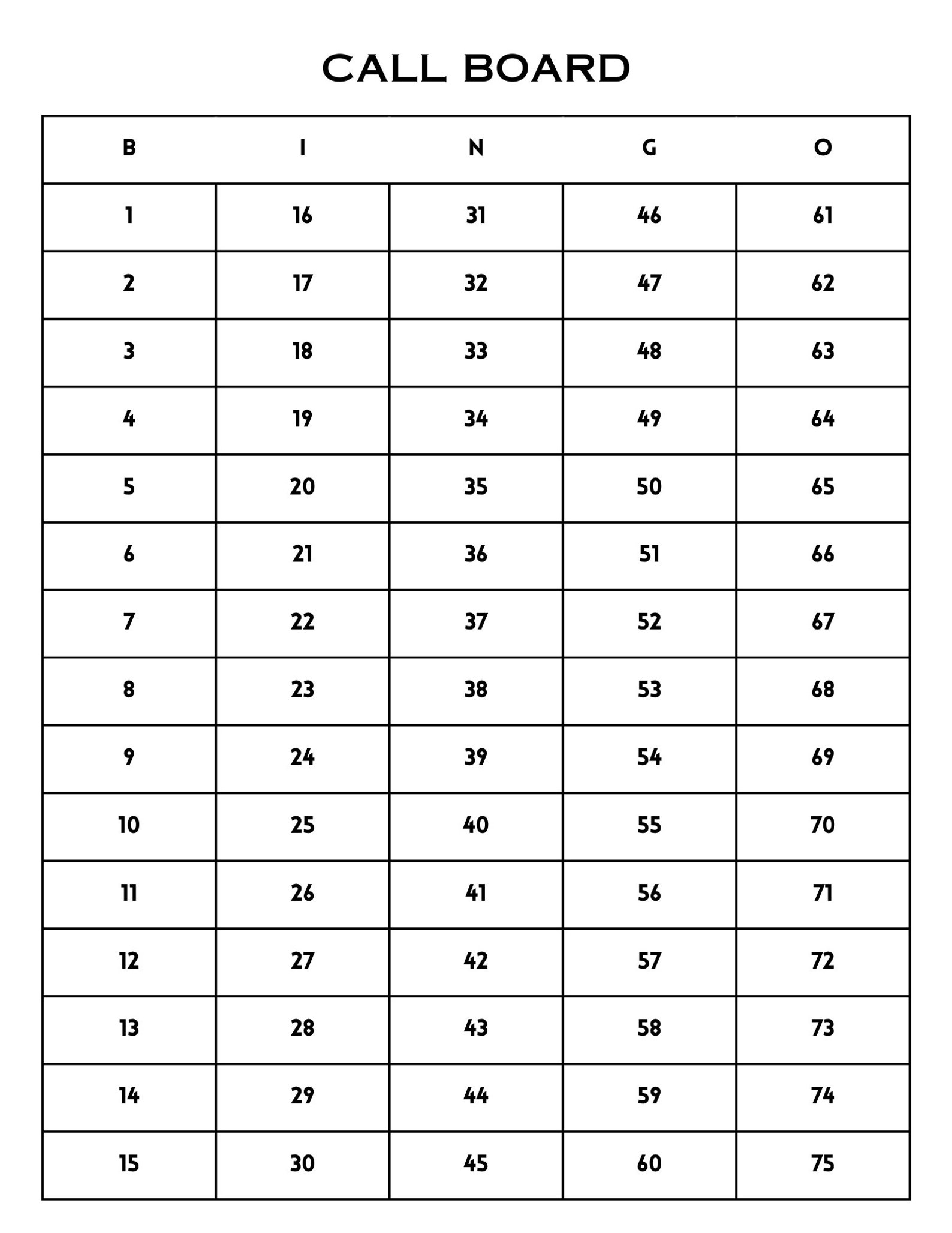 600 Simple Yellow Bingo Cards Pack - Bright, Cheerful Party Game - 1/2 ...