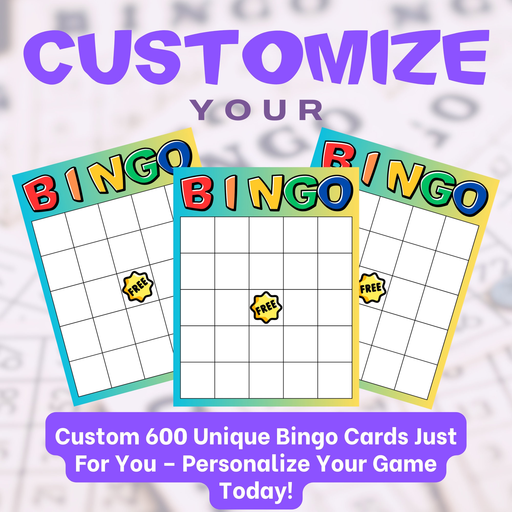 600 Valentine's Cookie Heart Bingo Cards Sweetheart Edition Perfect for ...