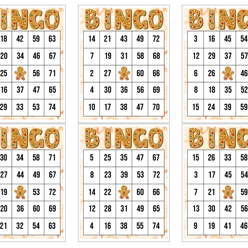 Bingo Set - Etsy