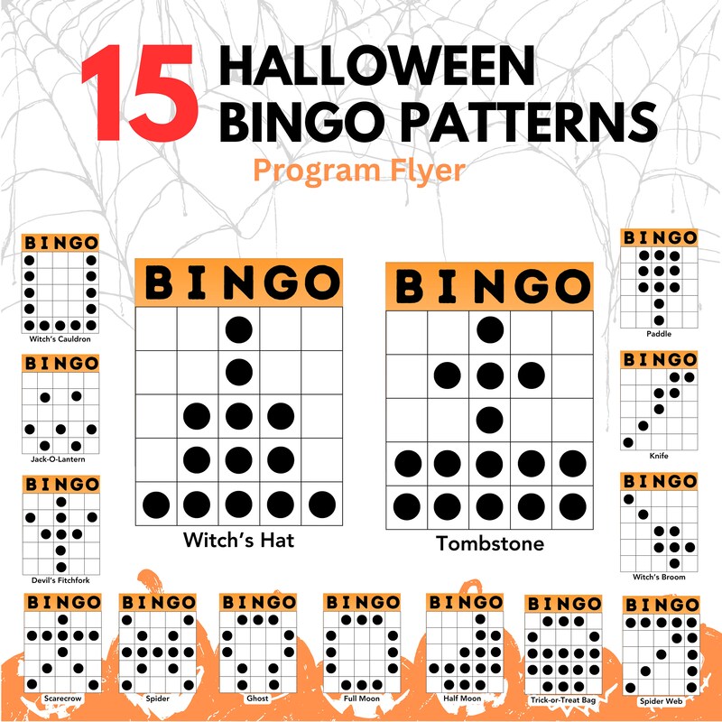 Halloween Bingo - Etsy
