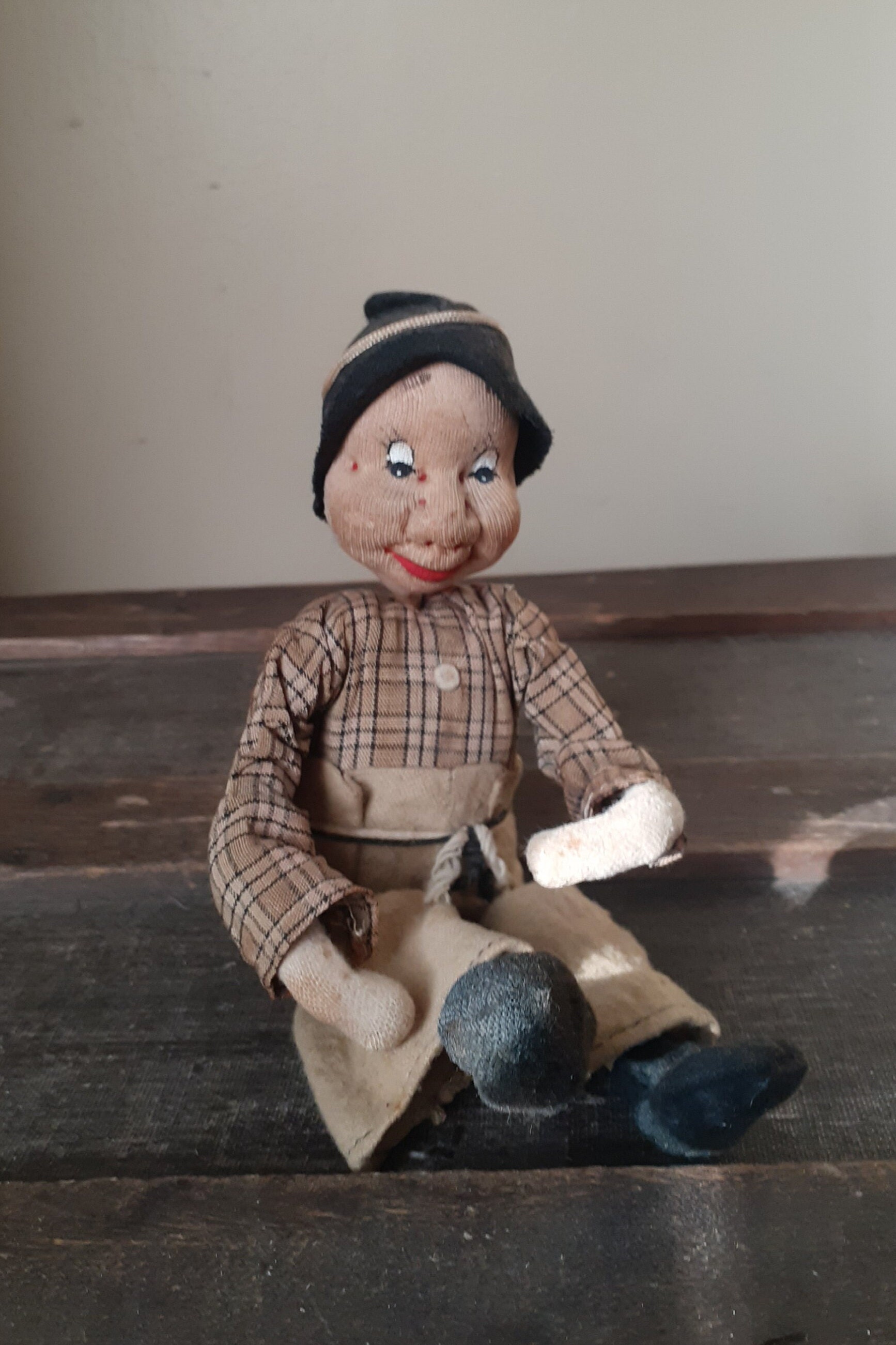 Vintage Appalachian Mountain Doll With Posable Wire Limbs - Etsy