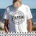 PAPAW Funny Gift PNG | Papaw Bad Influence | Funny Grandpa Shirt ...