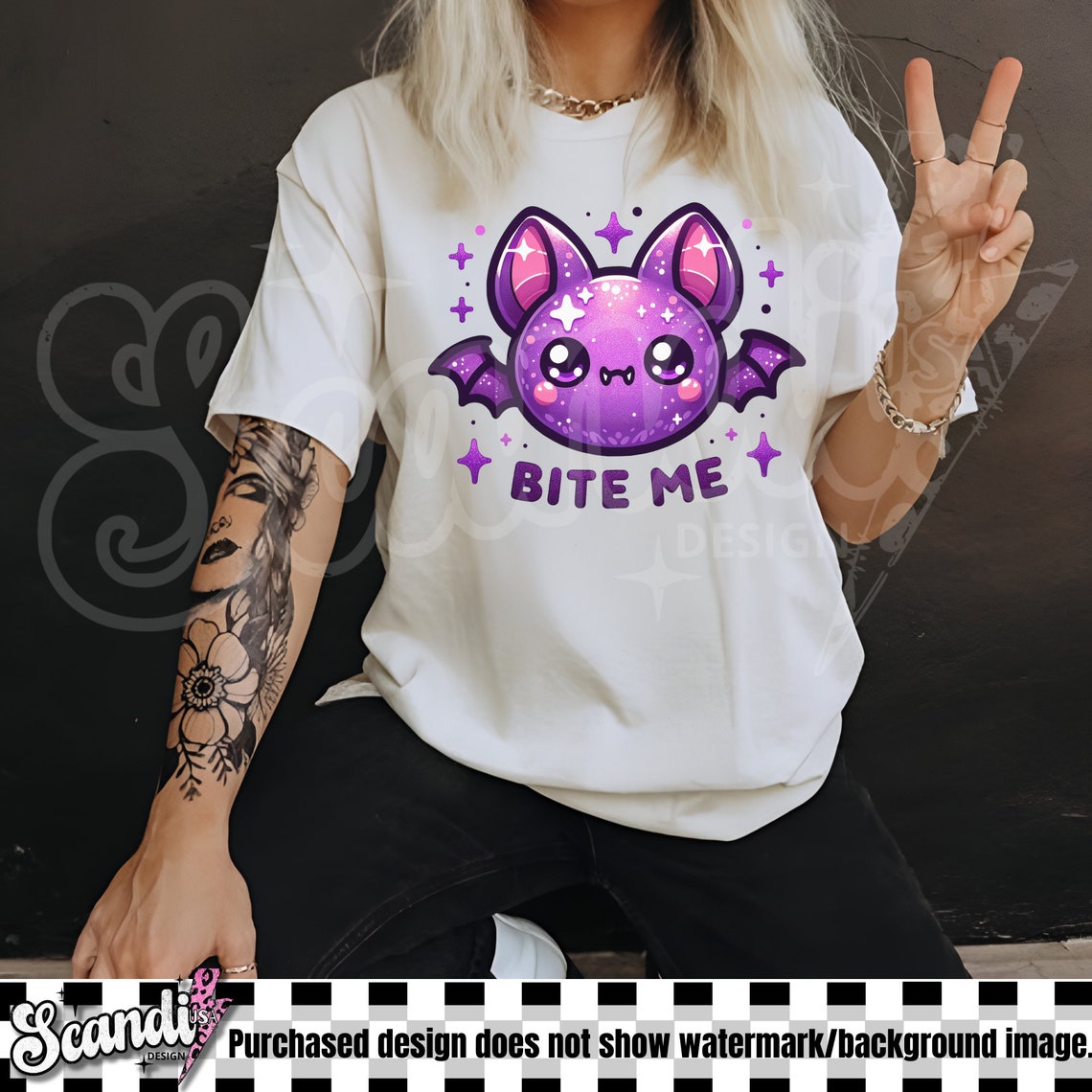 Funny Bite Me PNG | Sarcastic Skeleton Sublimation Design | Witchy ...