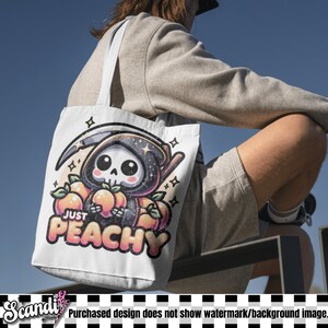 Just Peachy PNG | Snarky Grim Reaper Clipart | Peaches Sublimation ...
