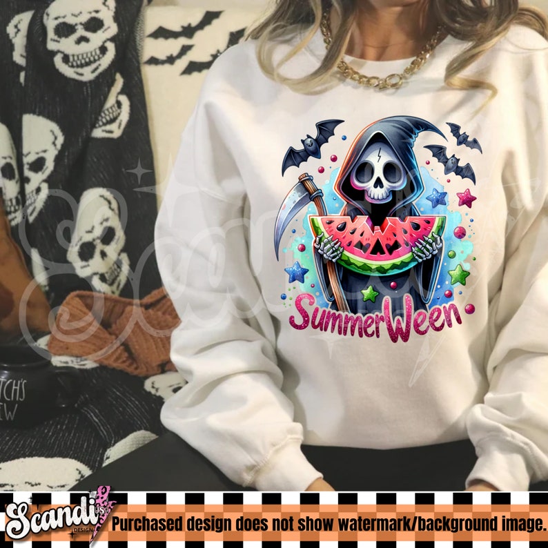 Cute Summerween Clipart | Spooky Summer Halloween Sublimation ...