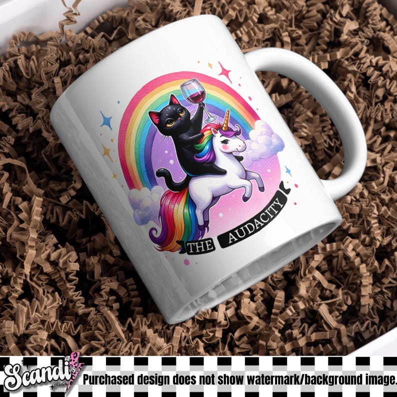 The Audacity Cat PNG, Sarcastic Black Cat Sublimation Design, Snarky ...